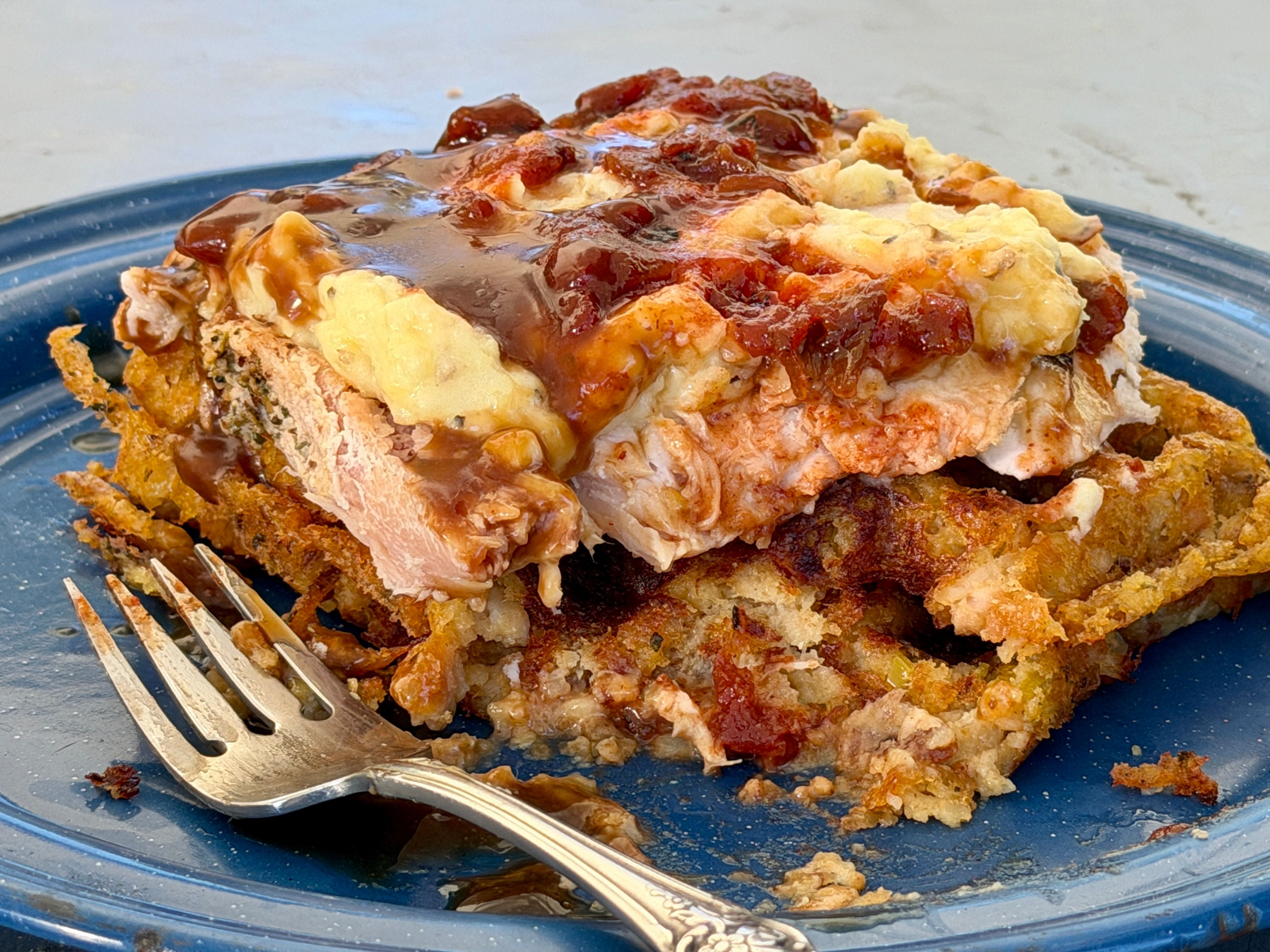 Stuffing Waffle Stack – Kent Rollins
